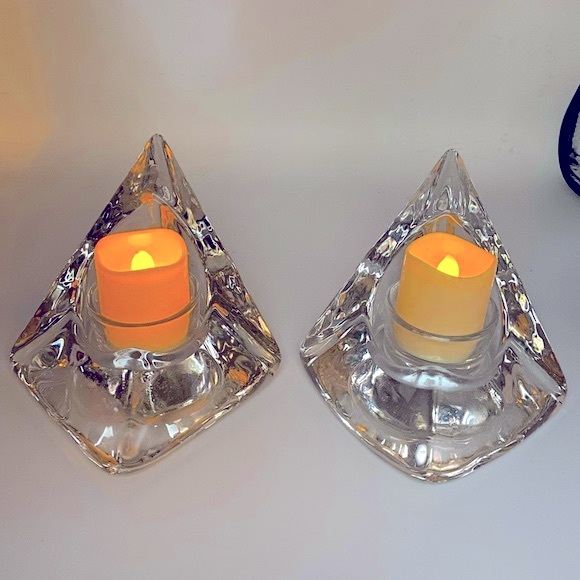 Unique Vintage | Accents | Vintage Midcentury Modern Weighted Pyramid ...